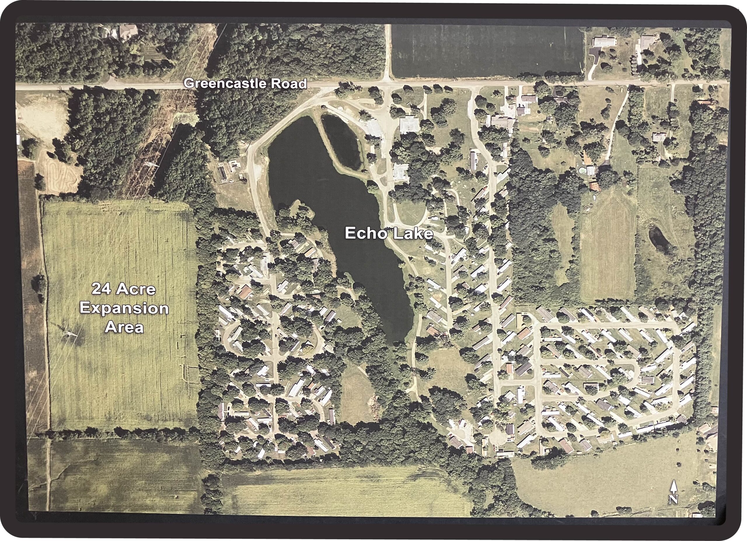 Echo Lake, LLC Rezones a 24-acre parcel adding 120 new sites to their ...